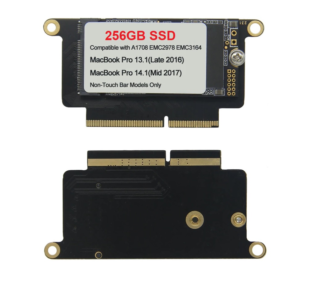 ETC 256GB SSD for Apple Macbook Pro A1708 EMC 2978 / 3164 only with ...