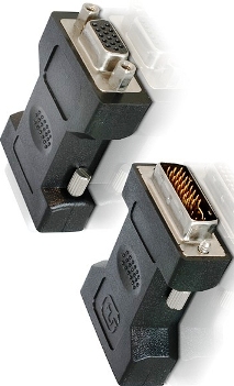 Generic DVI-I 25 Pin Male to VGA Female Converter Adaptor