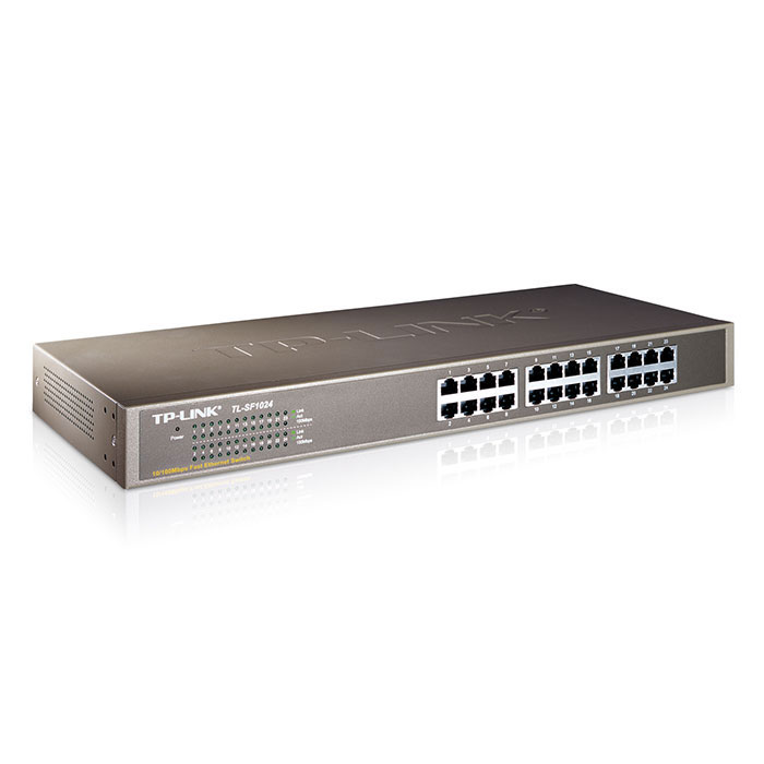 TP-Link TL-SF1024 24-port 10/100Mbps Rack-Mount Ethernet Switching Hub